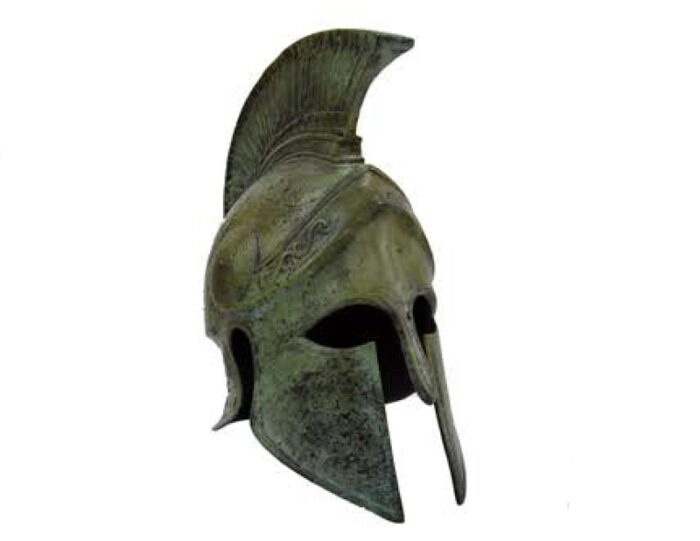 Spartan Phalanx Full Size Helmet | Hellenic Art