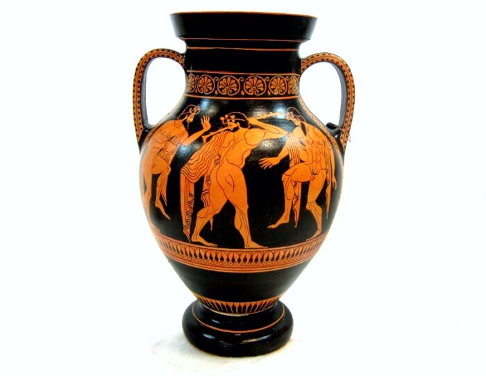 Young Hector Red figured Amphora | Hellenic Art