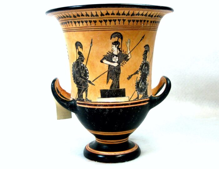 Black figured Krater | Hellenic Art