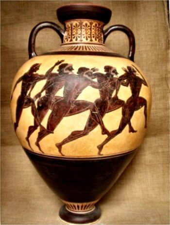 Black figured Panathenaic Amphora | Hellenic Art