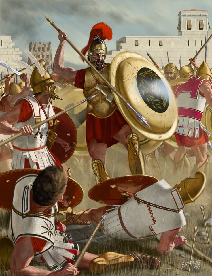Greek Hoplite Armor & Weapons | Hellenic Art