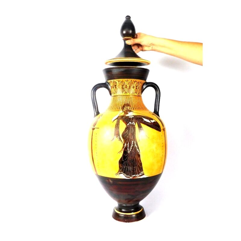 Black-figured Panathenaic Amphora | Timeless | Hellenic Art