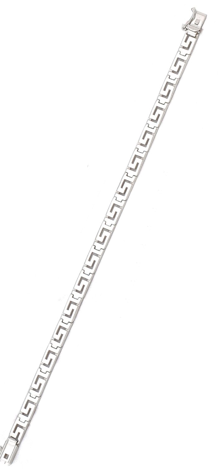 Greek Key Meander Bracelet for men and women | Hellenic Art
