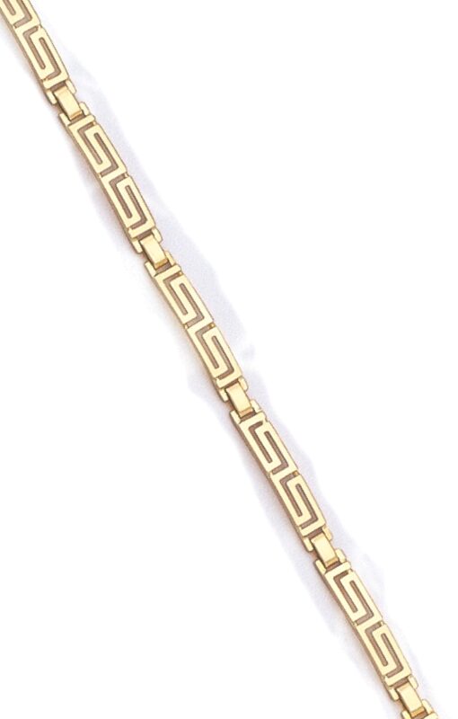 Gold Meander Bracelet | Hellenic Art