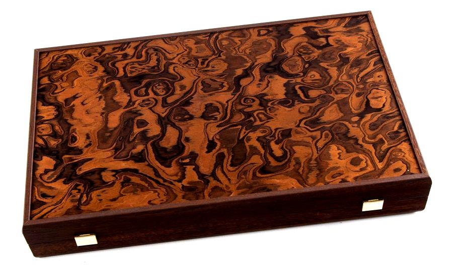 Oak & American Walnut Backgammon set | Hellenic Art