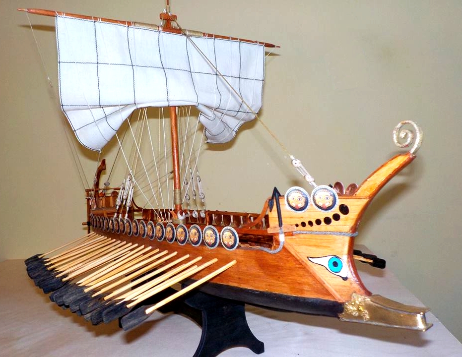 Ancient Greek War Ships | Hellenic Art