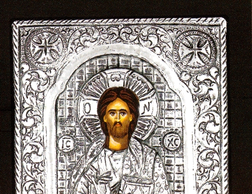 Jesus Christ with Open Book 24k Gold | Hellenic Art
