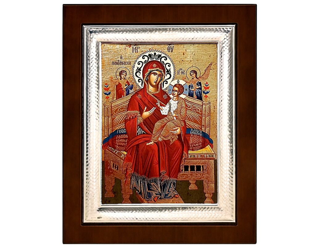 Greek Orthodox icon of Theotokos Pantanassa | Hellenic Art