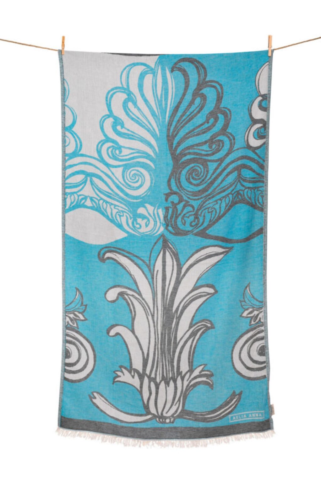 Aelia Anna Kythera Beach towel | Hellenic Art