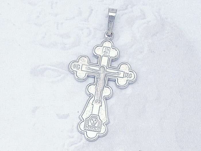 Greek Orthodox Cross | Silver | Hellenic Art